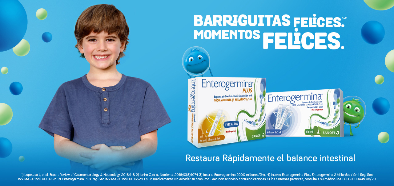 Probióticos para problemas digestivos | Enterogermina